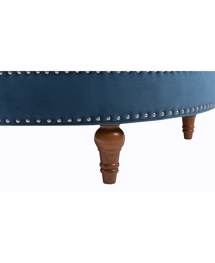 Jennifer Taylor Home Josephine Round Tufted Bench - Macy's