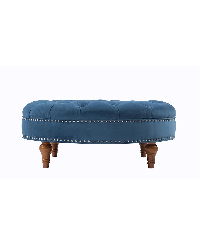 Jennifer Taylor Home Josephine Round Tufted Bench - Macy's