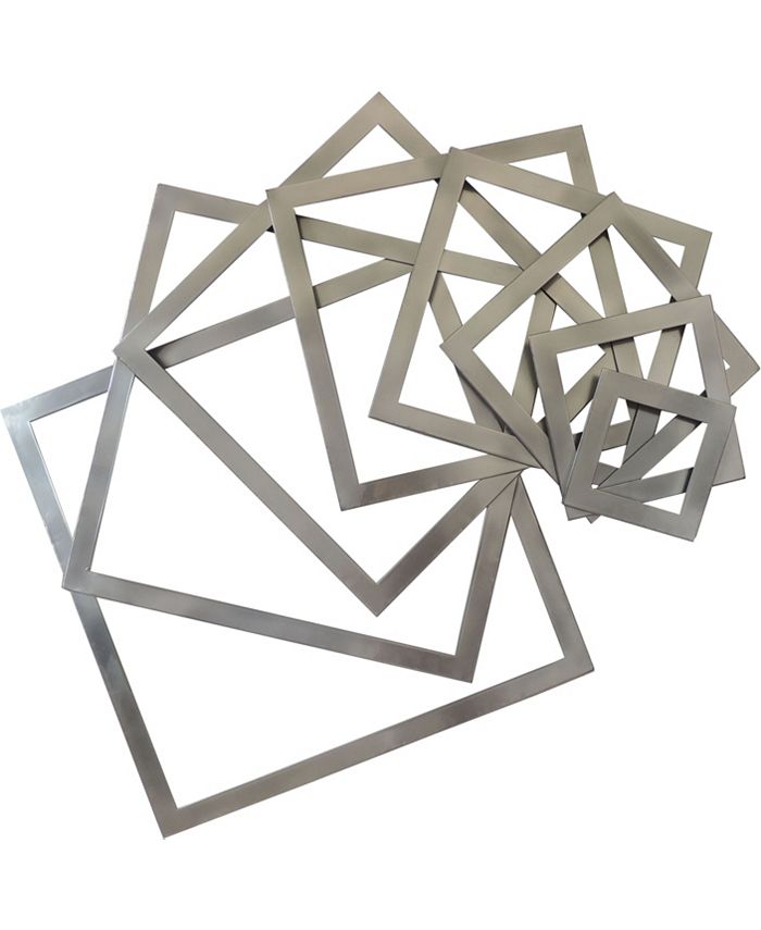 Moe's Home Collection Iron Squares Wall Decor - Macy's