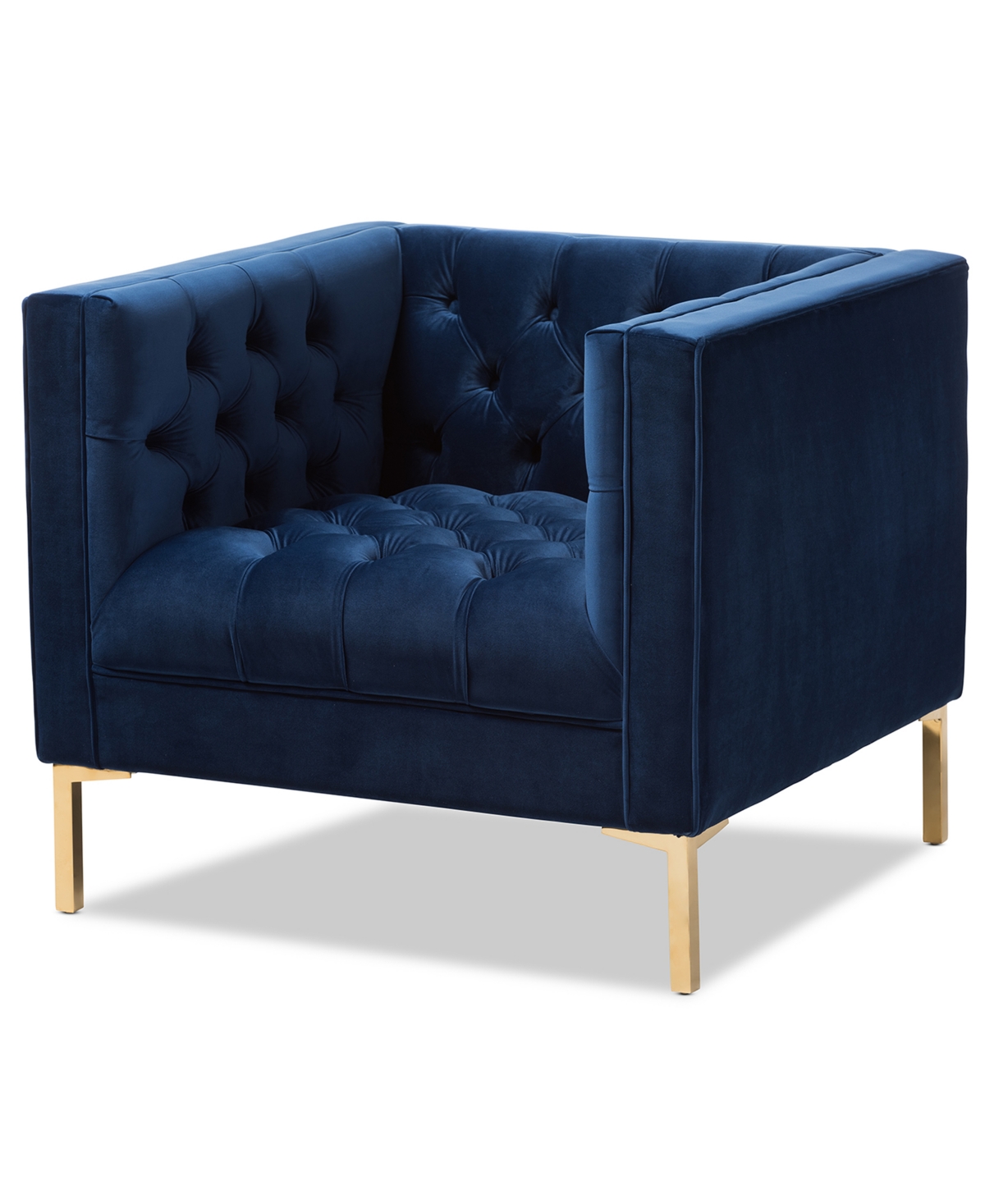 Click here for Zanetta Lounge Chair - Blue prices