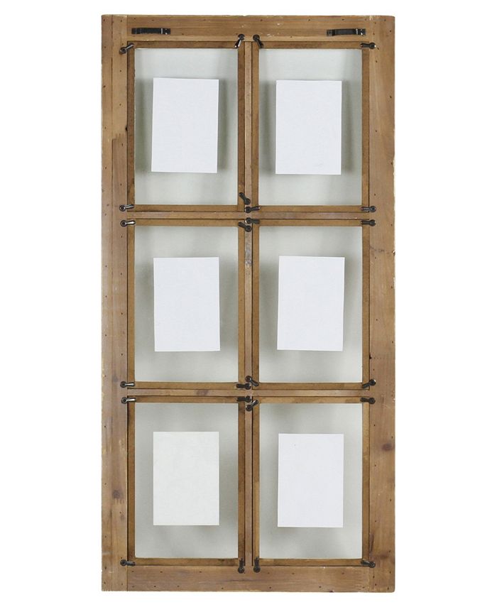 Aspire Home Accents Kate Faux Window Pane Picture Frame - Macy's