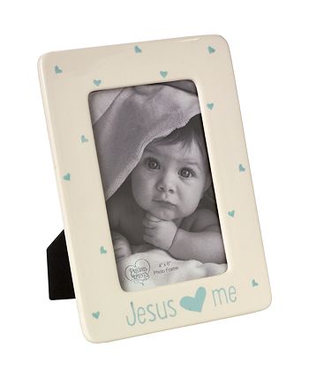 Precious Moments Jesus Loves Me 4 x 6 Photo Frame, Boy - Macy's