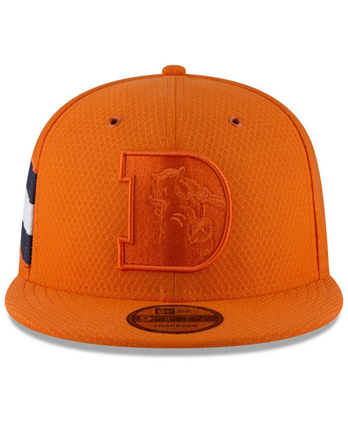 New Era Denver Broncos On Field Color Rush 9FIFTY Snapback Cap - Macy's