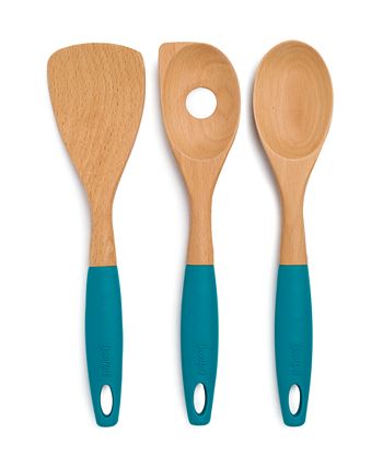 Goodful 3-Pk. Beechwood Utensils, Created for Macy's - Macy's