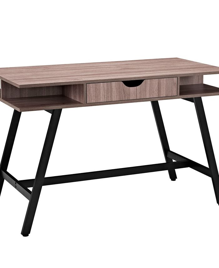 Modway Turnabout Office Desk in Birch - Macy's