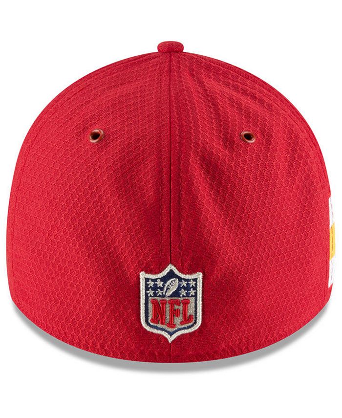 New Era Kansas City Chiefs Official Color Rush 39THIRTY Stretch Fitted ...