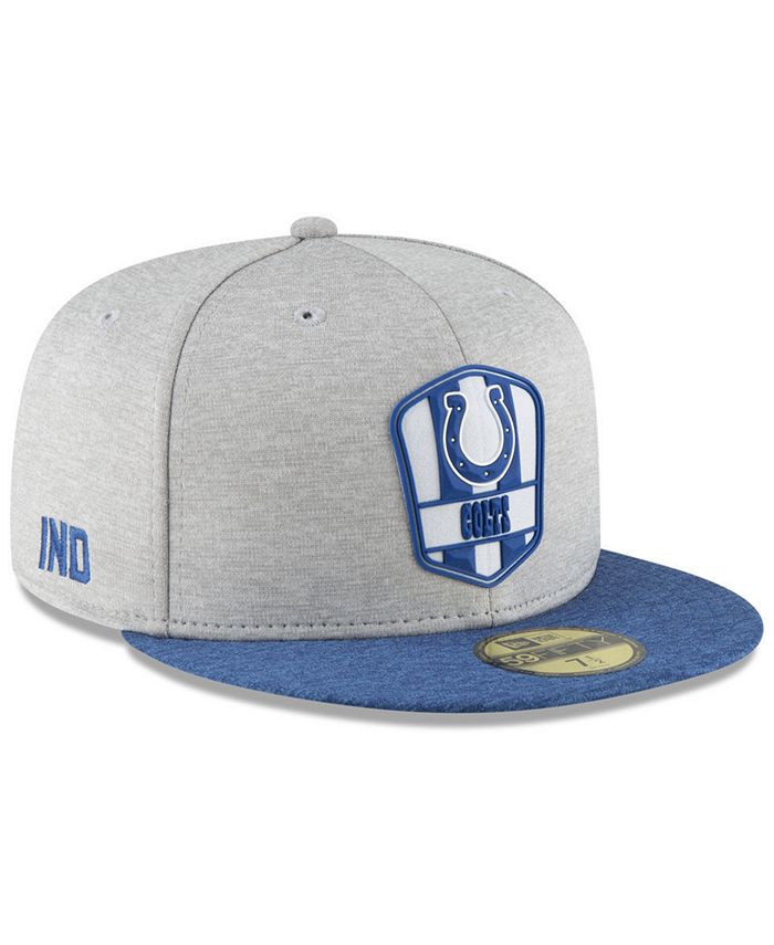 New Era Boys' Indianapolis Colts Official Sideline Road 59FIFTY Fitted ...