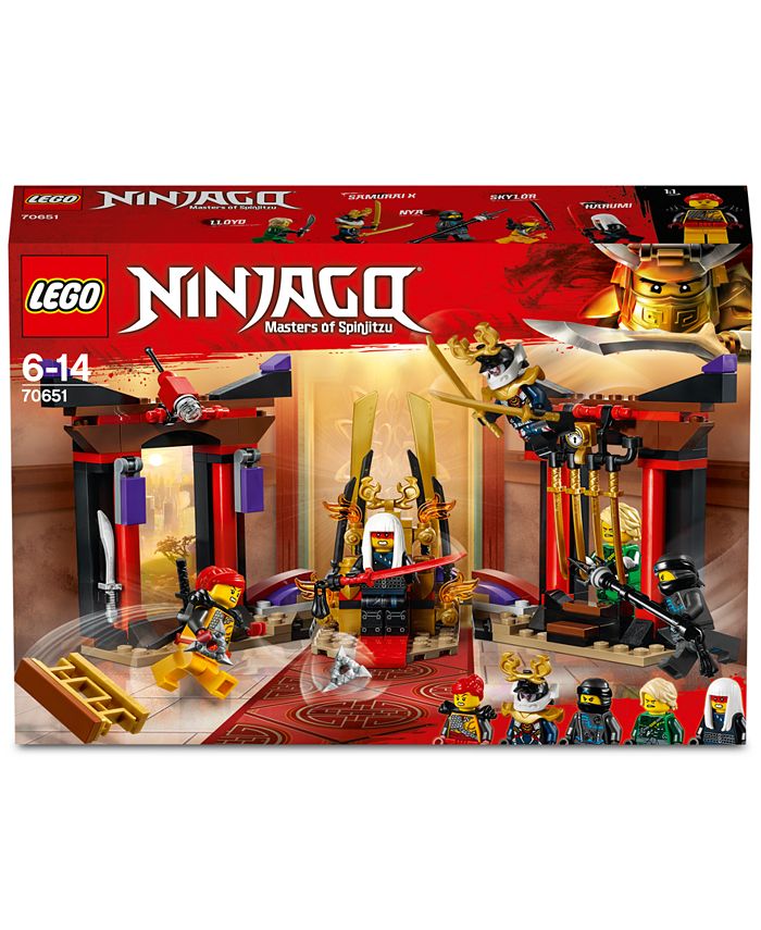 LEGO® Throne Room Showdown 70651 - Macy's