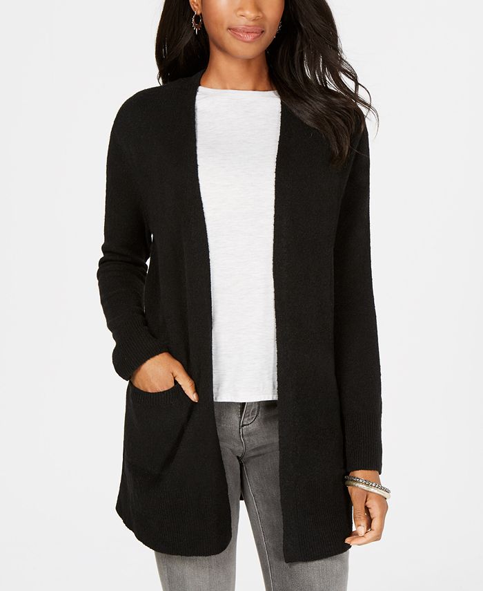 Style & Co Petite Open-Front Cardigan Sweater, Created for Macy's - Macy's
