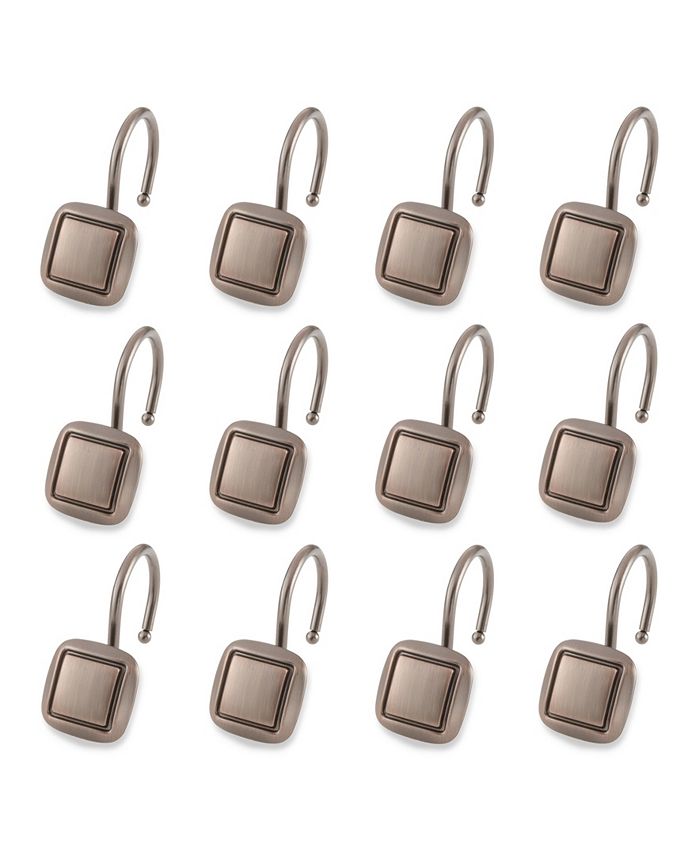 Elegant Home Fashions Shower Hooks - Square - Oil Rubbed Bronze - Macy's