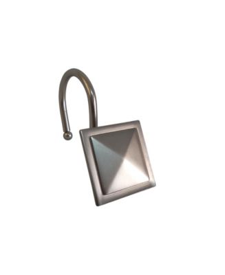 Elegant Home Fashions Shower Hooks - Square Diamond - Satin Nickel - Macy's