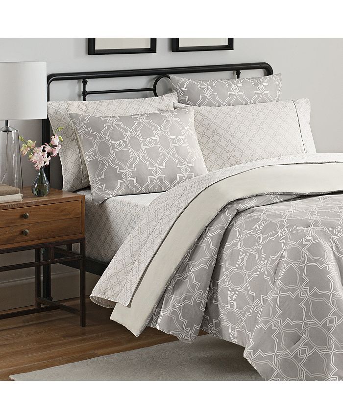 Savannah Home Simmons Fremont Bedding and Sheet Set - Macy's