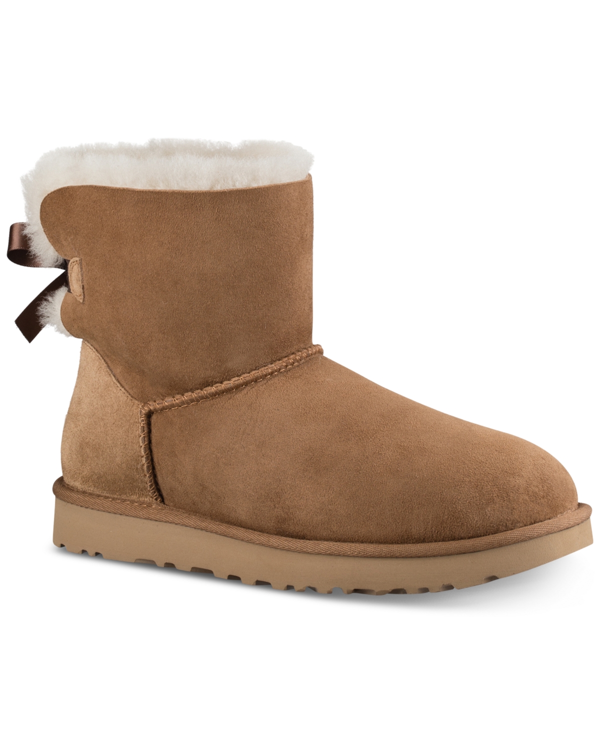 Click here for Ugg Womens Mini Bailey Bow Ii Slip On Boots - Ches... prices