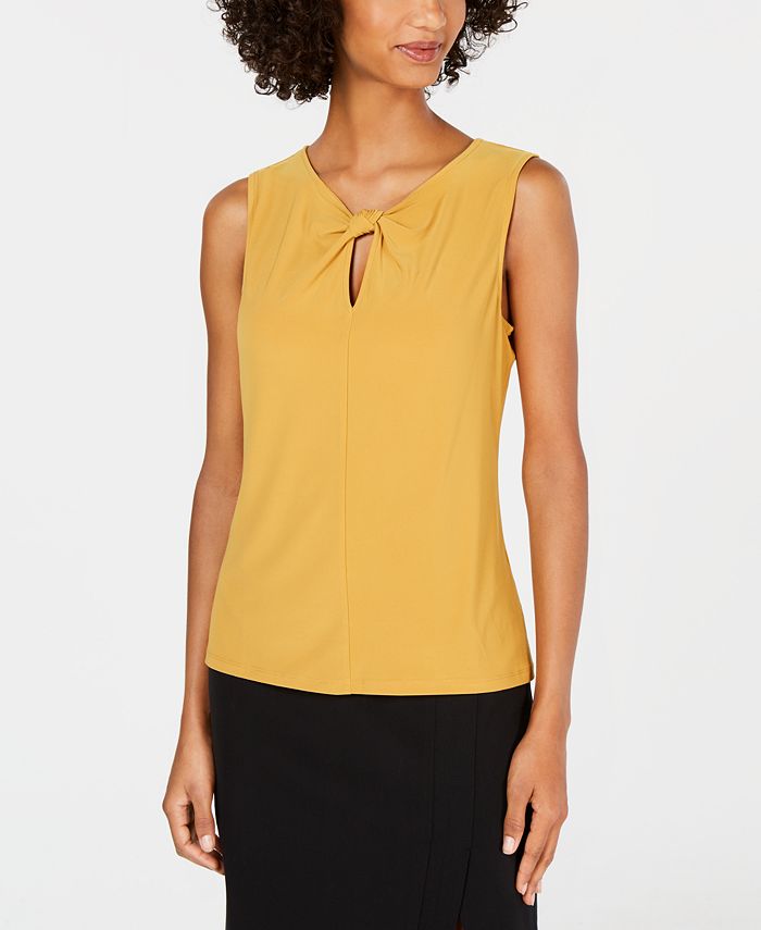 Nine West Twisted Keyhole Top - Macy's