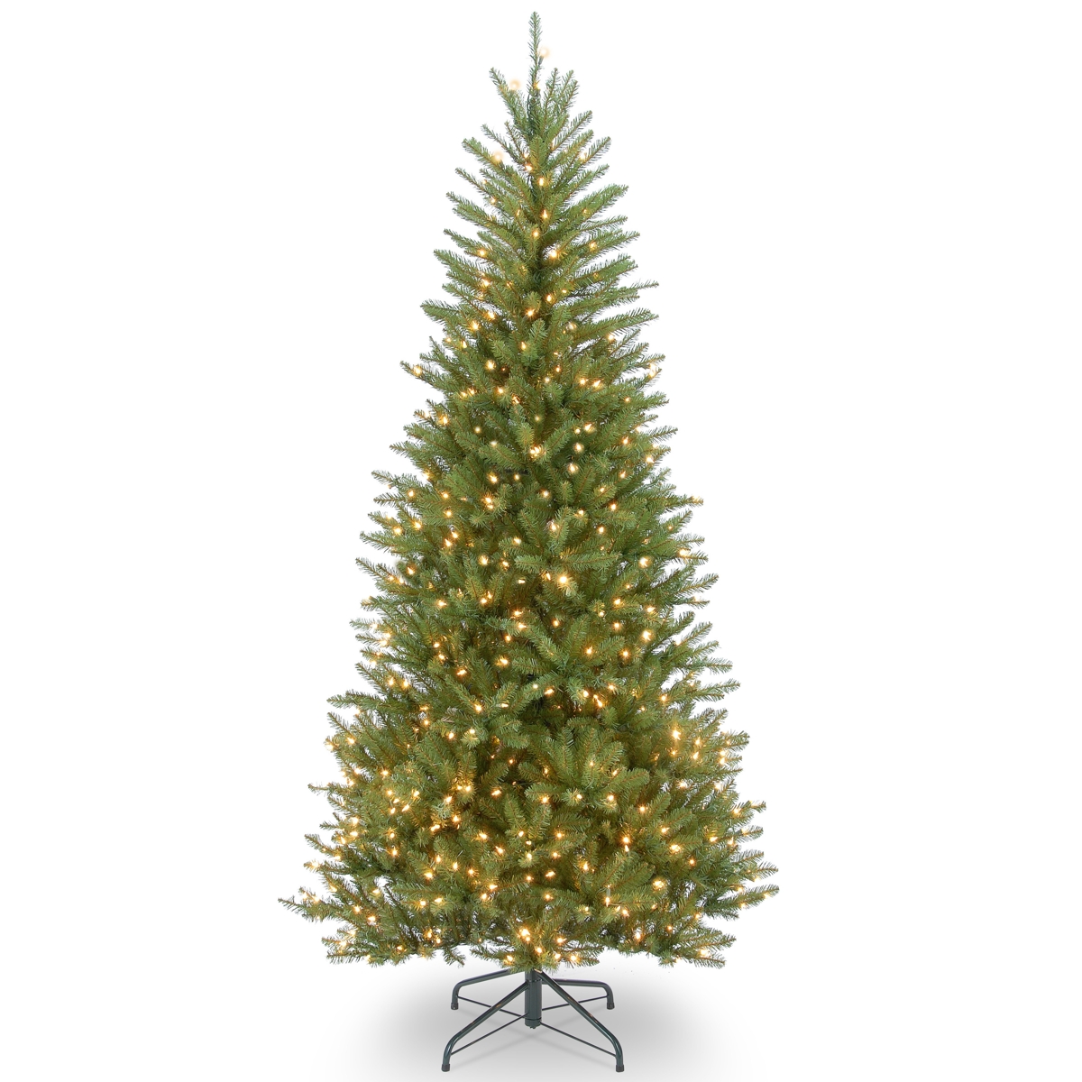 Click here for National Tree 7.5 Dunhill Slim Fir Hinged Tree wit... prices
