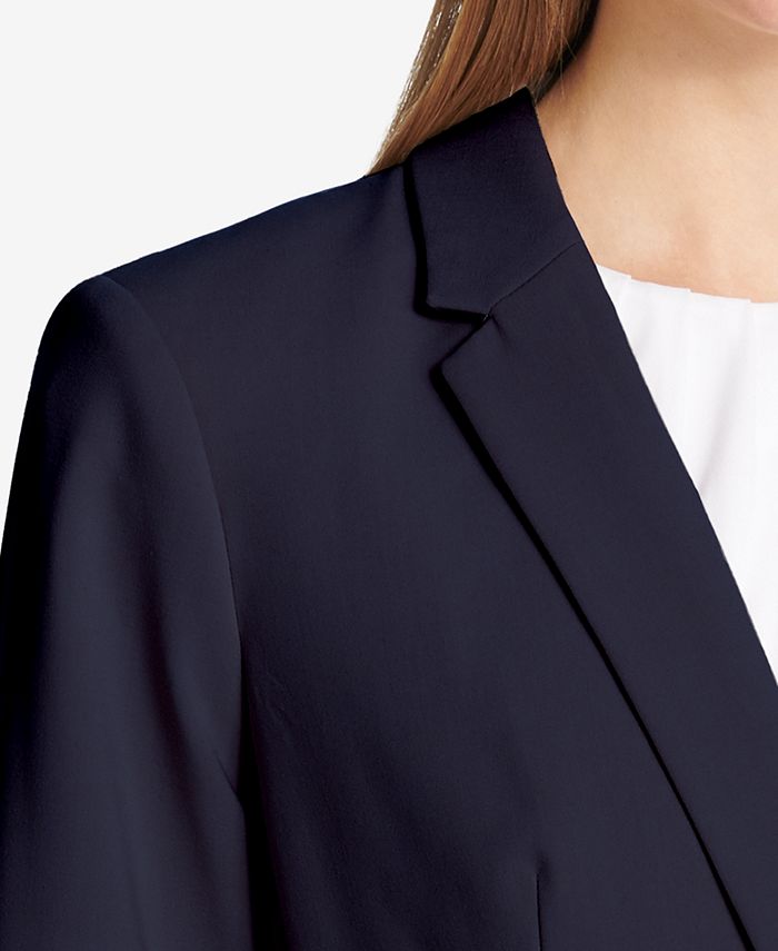 Calvin Klein One-Button Jacket - Macy's