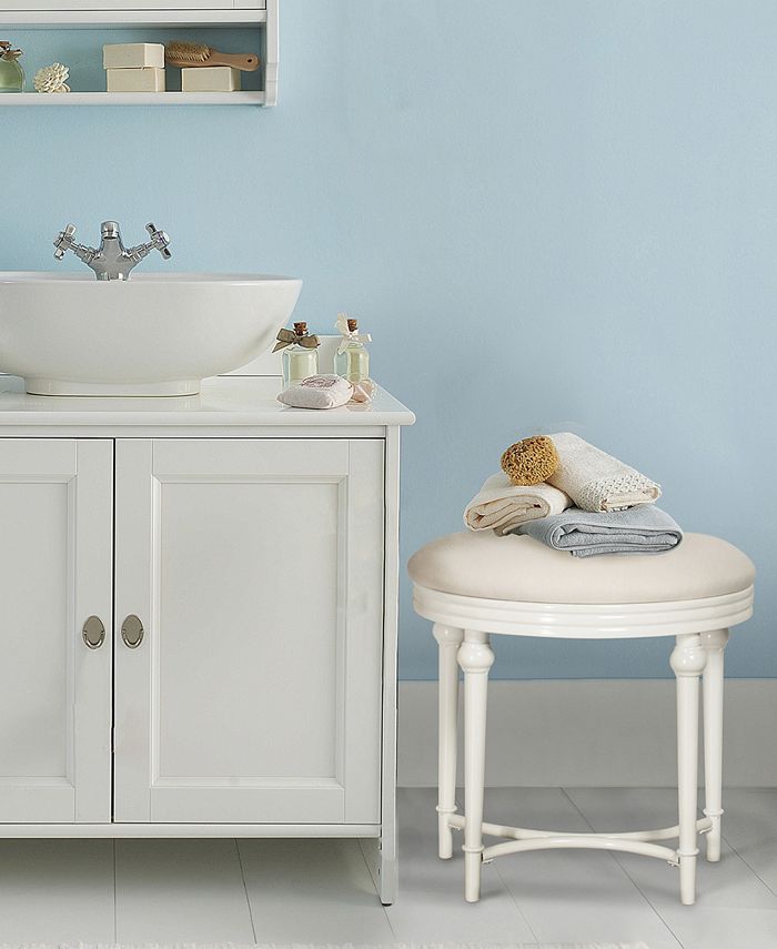 Hillsdale Cape May Vanity Stool - Macy's