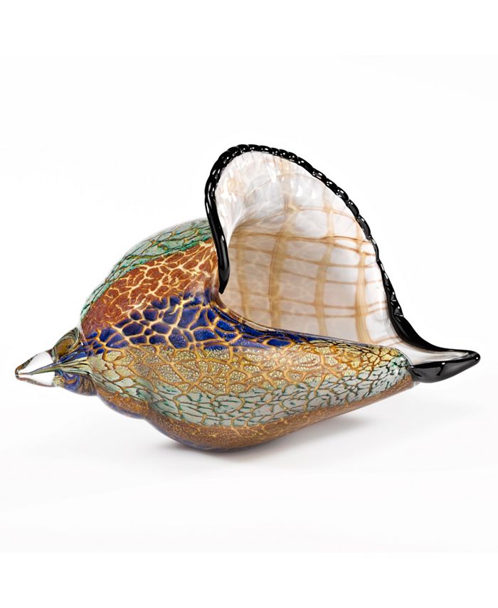 Badash Crystal Conch Shell Art Glass Sculpture - Macy's