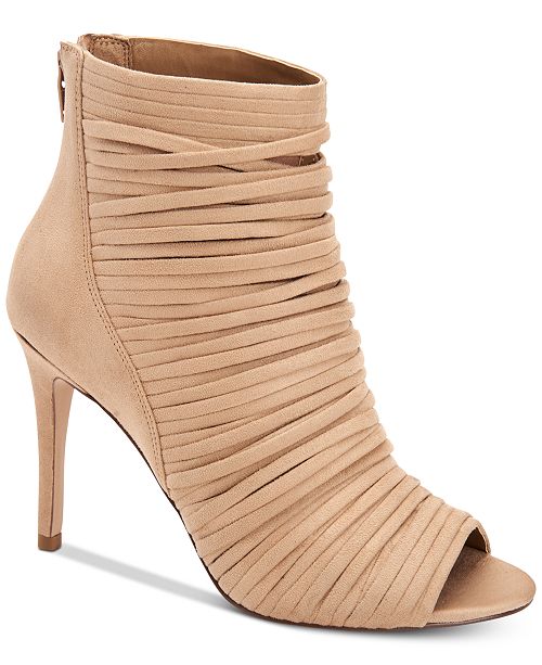 BCBGeneration Elle Strappy Booties - Boots - Shoes - Macy's