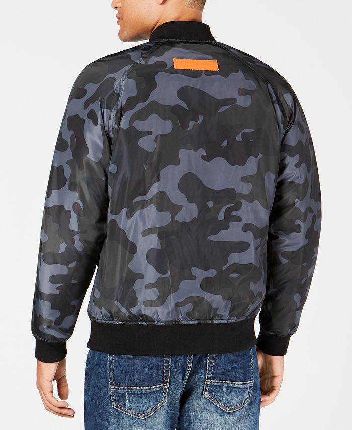 American Rag Men's Montrose Camo Bomber Jacket - Macy's