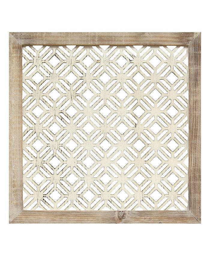 Stratton Home Décor Stratton Home Decor Framed Laser-Cut Wall Decor ...