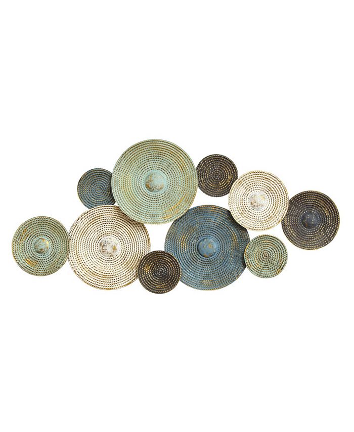 Stratton Home Décor Stratton Home Decor Asheville Textured Plates Wall ...