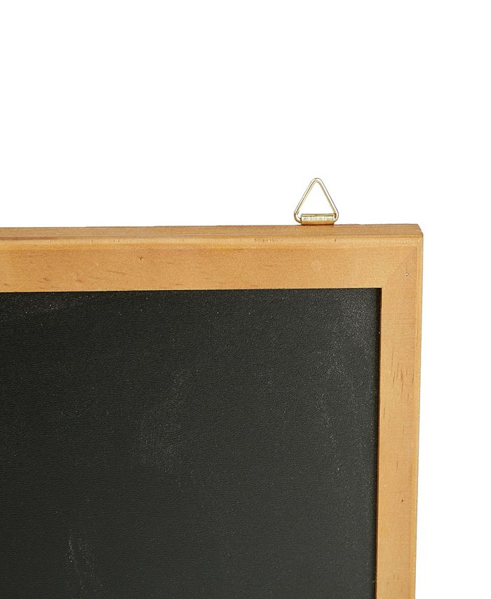 Mind Reader Wall Mount Chalk Board Entrance Organizer Rack, Brown - Macy's