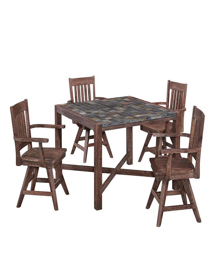 Home Styles Morocco 5 Piece Dining Set - Macy's