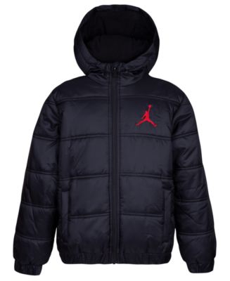 Jordan Big Boys Heritage Puffer Jacket - Macy's
