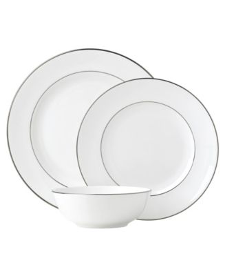 Lenox Continental Dining Platinum 3 Piece Place Setting - Macy's
