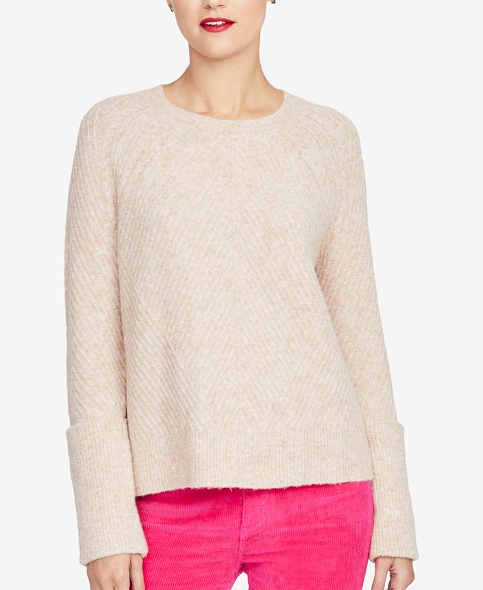 RACHEL Rachel Roy Wide-Cuff Sweater, Created for Macy's - Macy's
