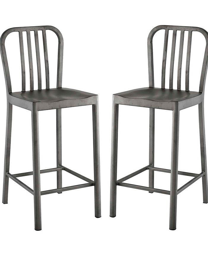 Modway Clink Counter Stool Set of 2 - Macy's