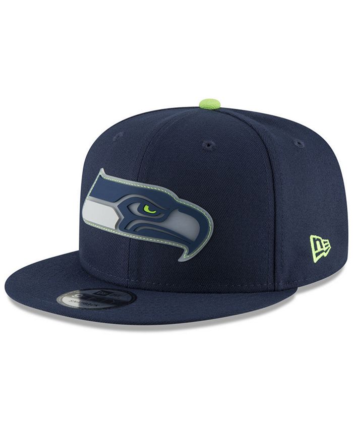 New Era Seattle Seahawks Team Clear 9FIFTY Snapback Cap - Macy's