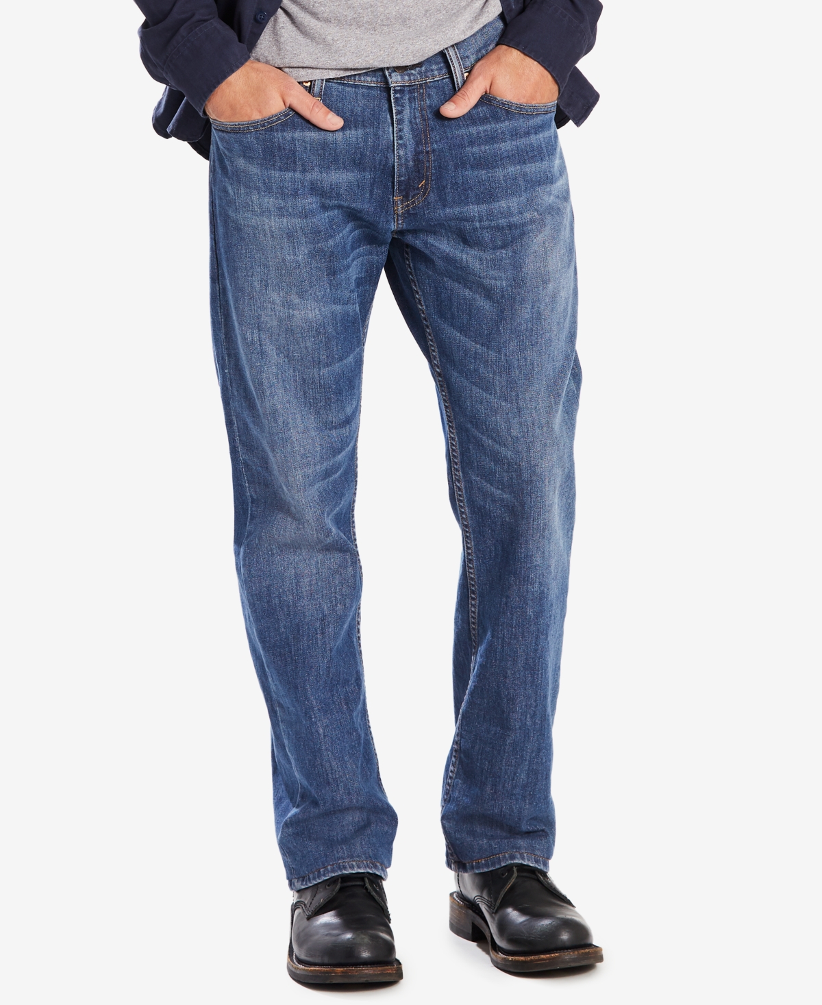 Click here for Levis Mens 559 Relaxed Straight Fit Stretch Jeans... prices