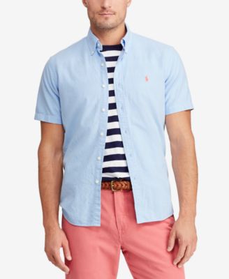 Polo Ralph Lauren Men's Classic Fit Cotton Oxford Shirt - Macy's