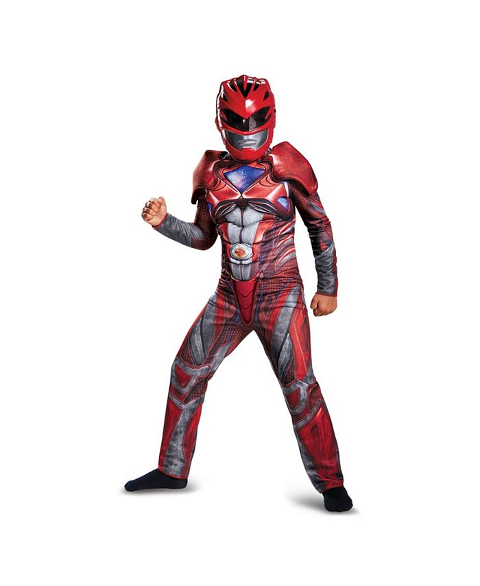 BuySeasons Power Rangers Red Ranger Classic Muscle Big Boys Costume ...