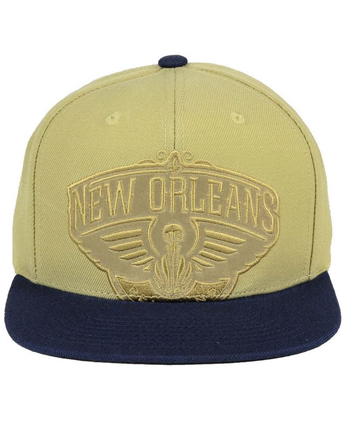 Mitchell & Ness New Orleans Pelicans Cropped Satin Snapback Cap - Macy's
