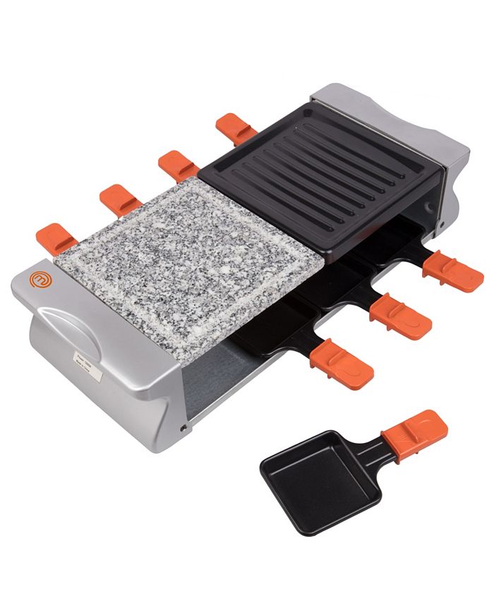 MasterChef Deluxe Cheese 8-Pan Raclette and Grill - Macy's