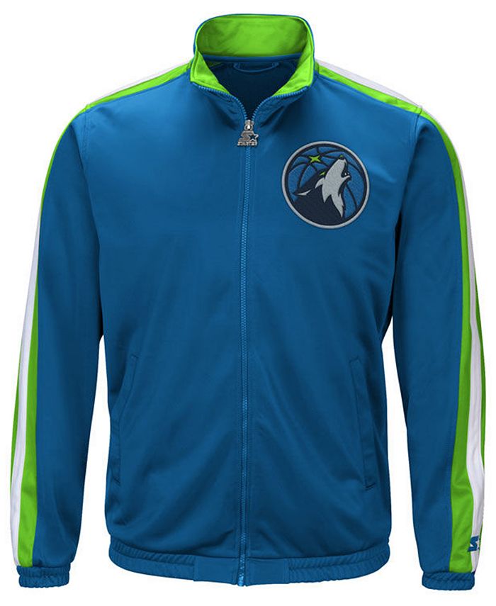G-III Sports Men's Minnesota Timberwolves The Challenger Starter Track ...