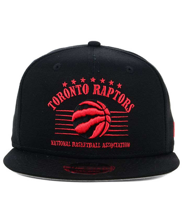 New Era Toronto Raptors Retro Arch 9FIFTY Snapback Cap - Macy's