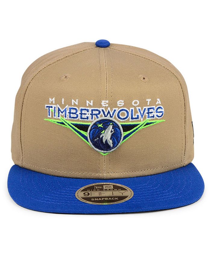 New Era Minnesota Timberwolves Jack Knife 9FIFTY Snapback Cap - Macy's