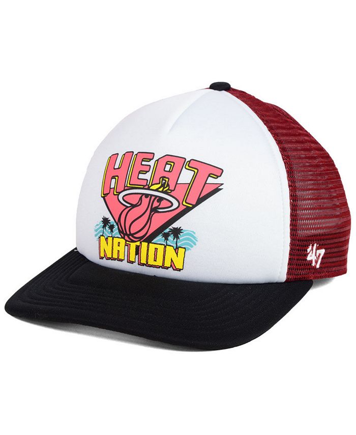 '47 Brand Miami Heat Region Mesh MVP Cap - Macy's