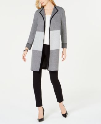 Kasper Colorblocked Roll-Cuff Jacket - Macy's