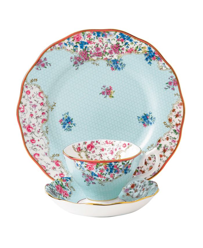 Royal Albert Candy 3 Piece Sit Pretty Set - Macy's