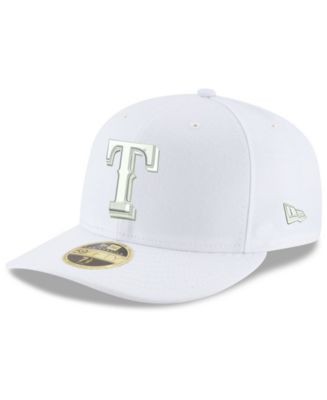 New Era Texas Rangers Triple White Low Profile 59FIFTY Fitted Cap - Macy's