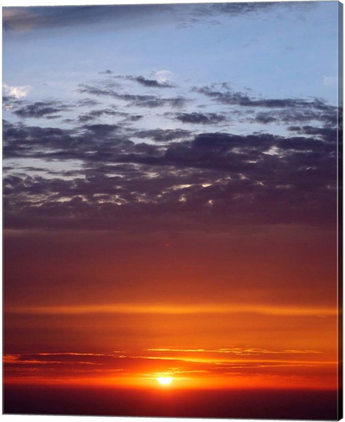 Metaverse Palos Verdes Sunset 3 By Toula Mavridou-Messer Canvas Art ...