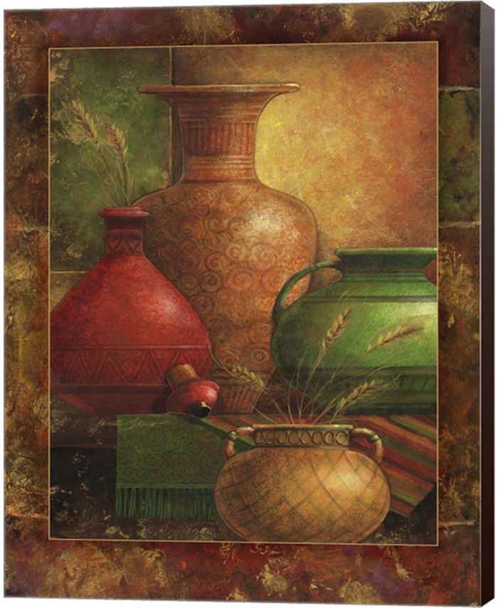 Metaverse Earthen Vessels I By Janet Stever Canvas Art - Macy's