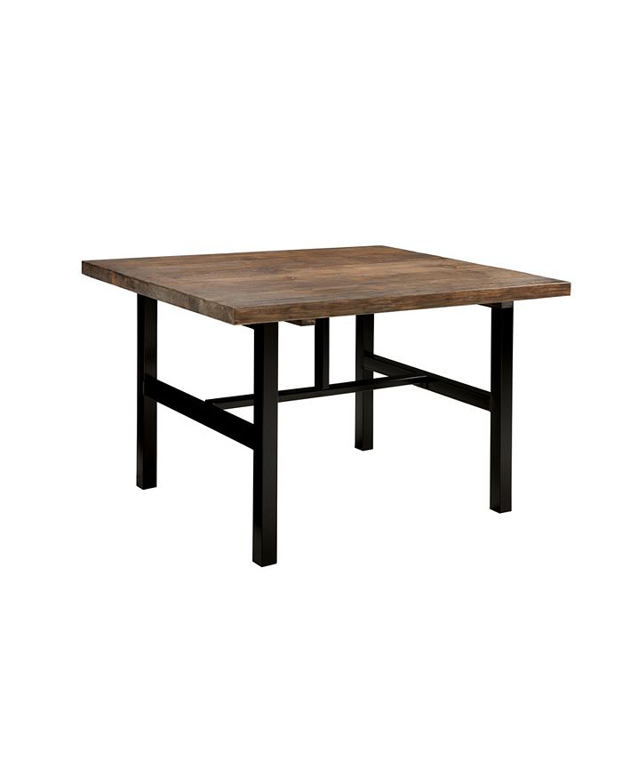 Alaterre Furniture Pomona Metal and Reclaimed Wood Dining Table - Macy's Alaterre Furniture Pomona Metal and Reclaimed Wood Dining Table - Macy's
