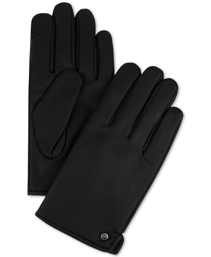 Calvin Klein Men's Side-Vent Gloves - Macy's
