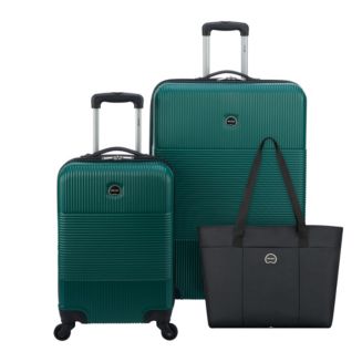 CLOSEOUT! Delsey Groove DLX 3-Pc. Luggage Set - Macy's